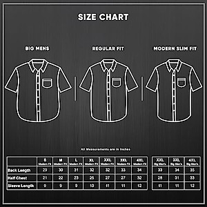 Visive Men's Summers, Short Sleeve Button Down Shirts, Regular Fit Soft & Breathable Mens Shirts Navy Dino L