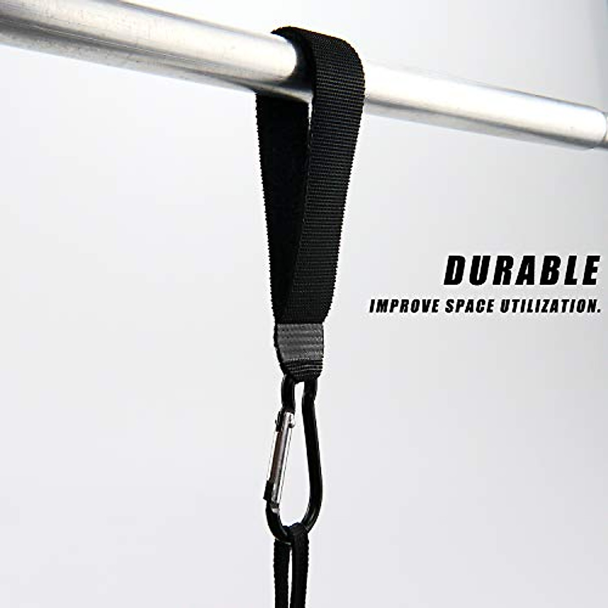 10 Pcs Fence Hook Hanger Paracord Carabiner Hanging Hooks Fence Hook Perfect for Bottles Backpack Bat Bags Camping Tools