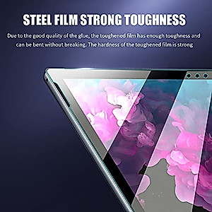 ZenRich (2 Pack) Tempered Glass Screen Protector for Surface Pro 7 Plus/Surface Pro 7/Surface Pro 6/ Surface Pro 5/Surface Pro 4, Glass Screen Film with 9H Hardness/Case Friendly/for S Pen
