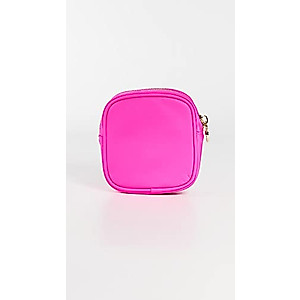 Stoney Clover Lane Women's Nylon Clear Mini Pouch, Fuschia, One Size