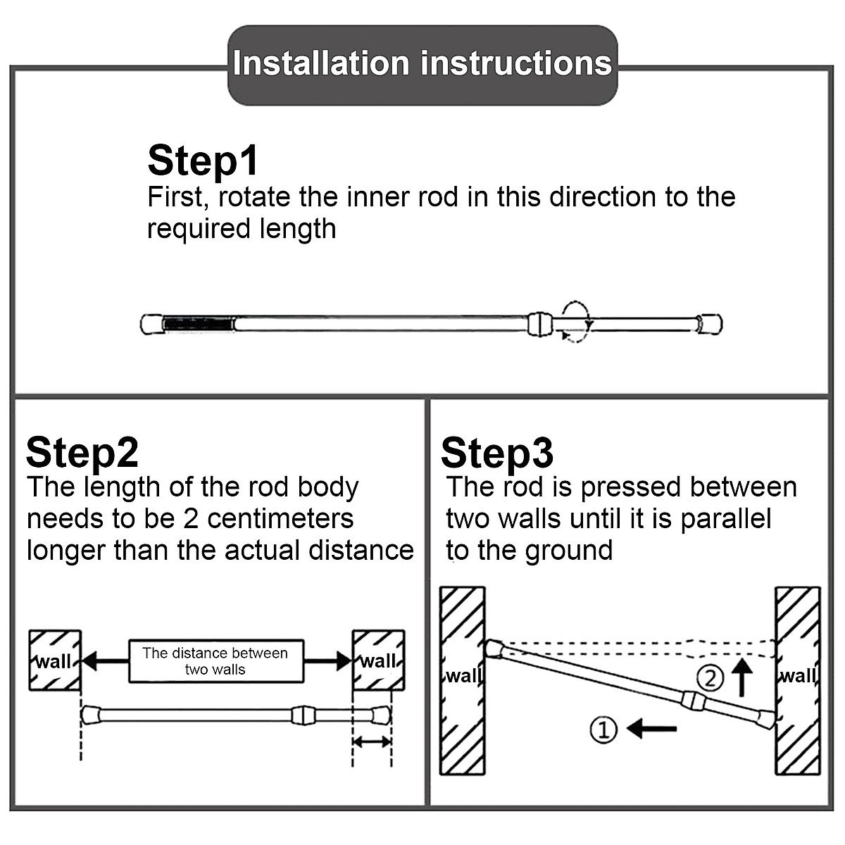 8 Pack Window Security Bar for Inside Windows Adjustable Window Safety Rods Extendable Sliding Door Lock Bar with Rubber Tips Multi-purpose Telescopic Rod Clothes Drying Rod, Extends from 17-27.6 Inch