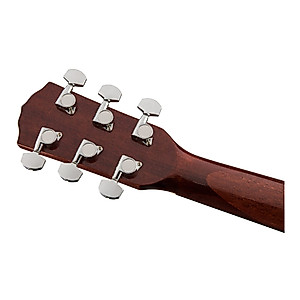 Fender CC-60SCE Concert Cutaway Acoustic Guitar, with 2-Year Warranty, Natural