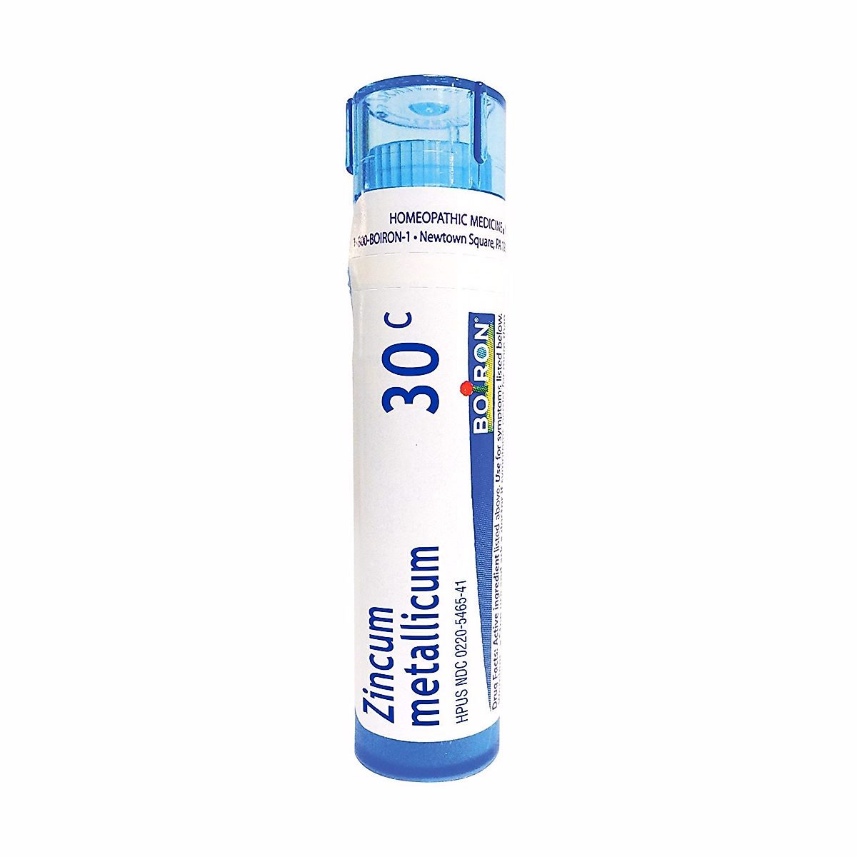 Boiron Zincum Metallicum 30C Homeopathic Medicine for Leg Cramps - 80 Pellets