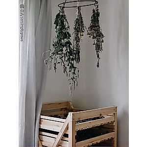 Gardener's Supply Company Orchard Garden Harvest Rack, Sturdy 6 Drawer Wooden Vegetable & Fruit Storage Cabinet Kitchen Organizer | For Vegetables, Fruits & Herb Drying