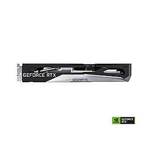 Gigabyte GeForce RTX 3050 WINDFORCE OC 8G Graphics Card, 2X WINDFORCE Fans, 8GB GDDR6 128-bit GDDR6, GV-N3050WF2OC-8GD Video Card