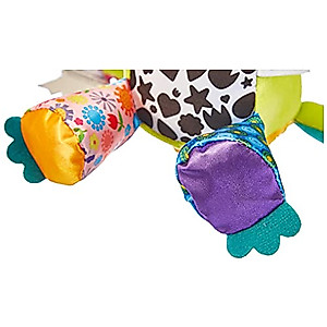 Lamaze Clip On Car Seat and Stroller Toy - Flip Flap Dragon - Crinkle Car Seat Toys and Stroller Toys - Sensory Toys for Babies - Travel Toys for Car - Infant Toys Ages 0 Months and Up