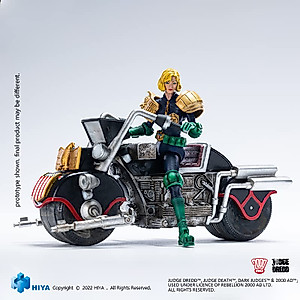 HIYA TOYS Judge Dredd: Judge Anderson & Lawmaster Mk II PX 1:18 Exquisite Action Figure Set