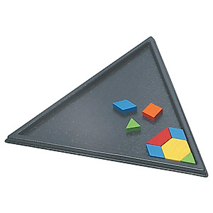 LEARNING ADVANTAGE - 102842 Learning Advantage Inc Pattern Block Trays - Set of 2, 9 x 12 Inches