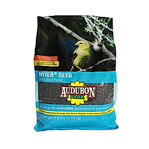 Audubon Park 12222 Nyjer/Thistle Seed Wild Bird Food, 5.5-Pounds