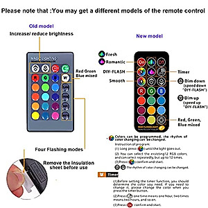 RUICAIKUN Outdoor Lights,10w Spot Lights Outdoor with US Plug and Remote Control,Dimmable Colored Halloween Decor Outdoor Lights,Waterproof Spotlight with Timer