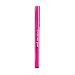 ModelCo Instant Brows Retractable Pencil - With A Smooth Wax Formula - Creates Natural Looking Arches - Adds Shape, Color And Density For A Perfect Finish - Medium Dark - 0.01 Oz Eyebrow Pencil