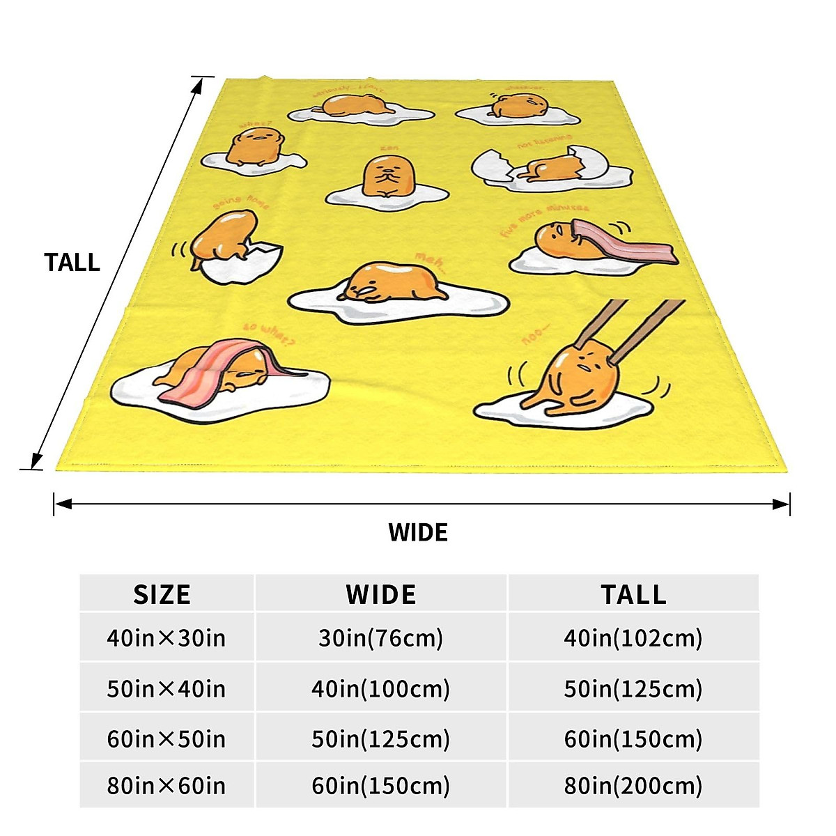 Cute Super Soft Blankets All Season Flannel Blanket for Kids Adult Sofa Bedding Living Room Car Decor Christmas Birthday Gifts (50''X40'')