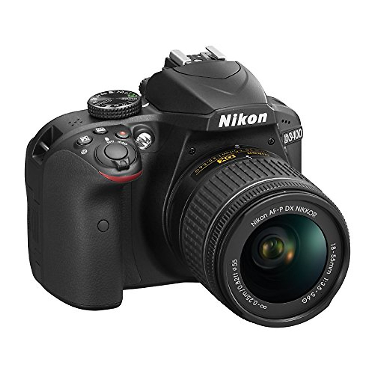Nikon D3400 w/ AF-P DX NIKKOR 18-55mm f/3.5-5.6G VR (Black)