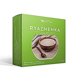 Ryazhenka /Baked Milk/ Yogurt.bg Starter Culture By Lactina,probiotic, Organic for 10 Litres