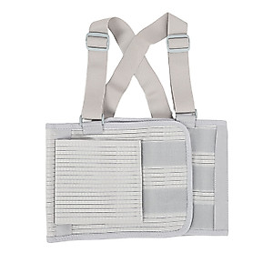 Rib Corset Reducing Support Chest and Sternum , Breathable Broken Back Suspenders Elastic Double Support Belt for Broken Chest Intercostal Support Elastic Sternum Belt