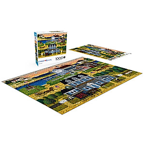 Buffalo Games - Charles Wysocki - Witch's Bay - 1000 Piece Jigsaw Puzzle for Adults Challenging Puzzle Perfect for Game Nights - Finished Puzzle Size is 26.75 x 19.75