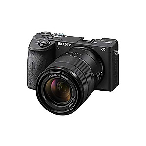 Sony Alpha A6600 Mirrorless Camera with 18-135mm Zoom Lens (Renewed)