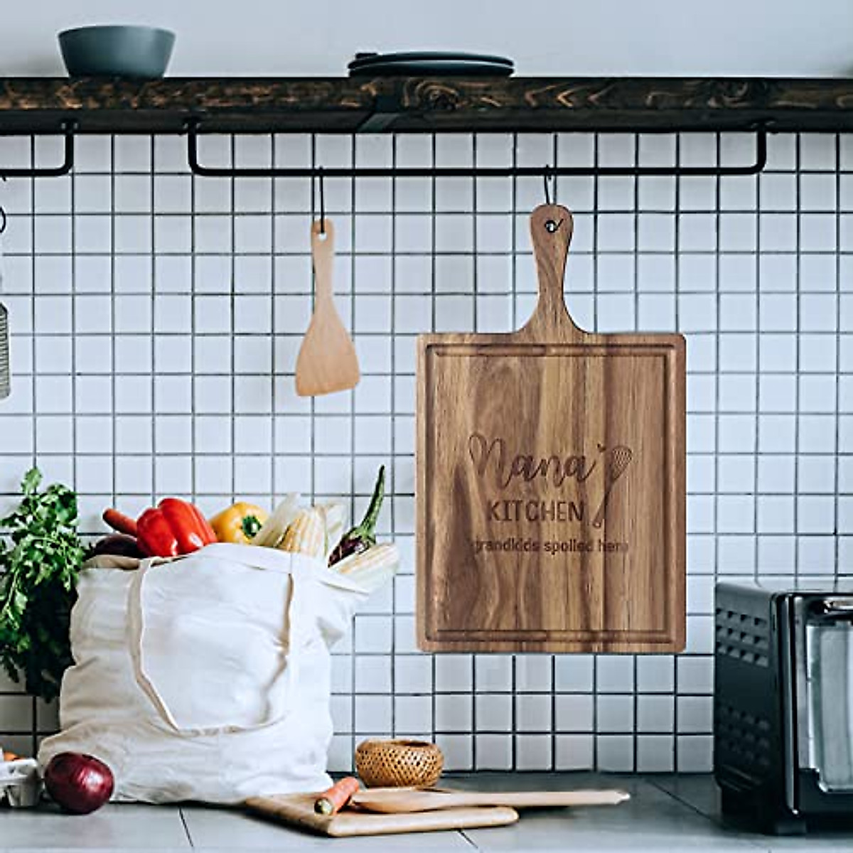 Mothers Day Gifts for Grandma,Gifts for Nana Mimi Gigi,Unique Grandma Gifts,Cutting Board,Grandma Gifts from Grandkids Granddaughter,Birthday Gifts for Grandma,New Home Gifts for Grandma