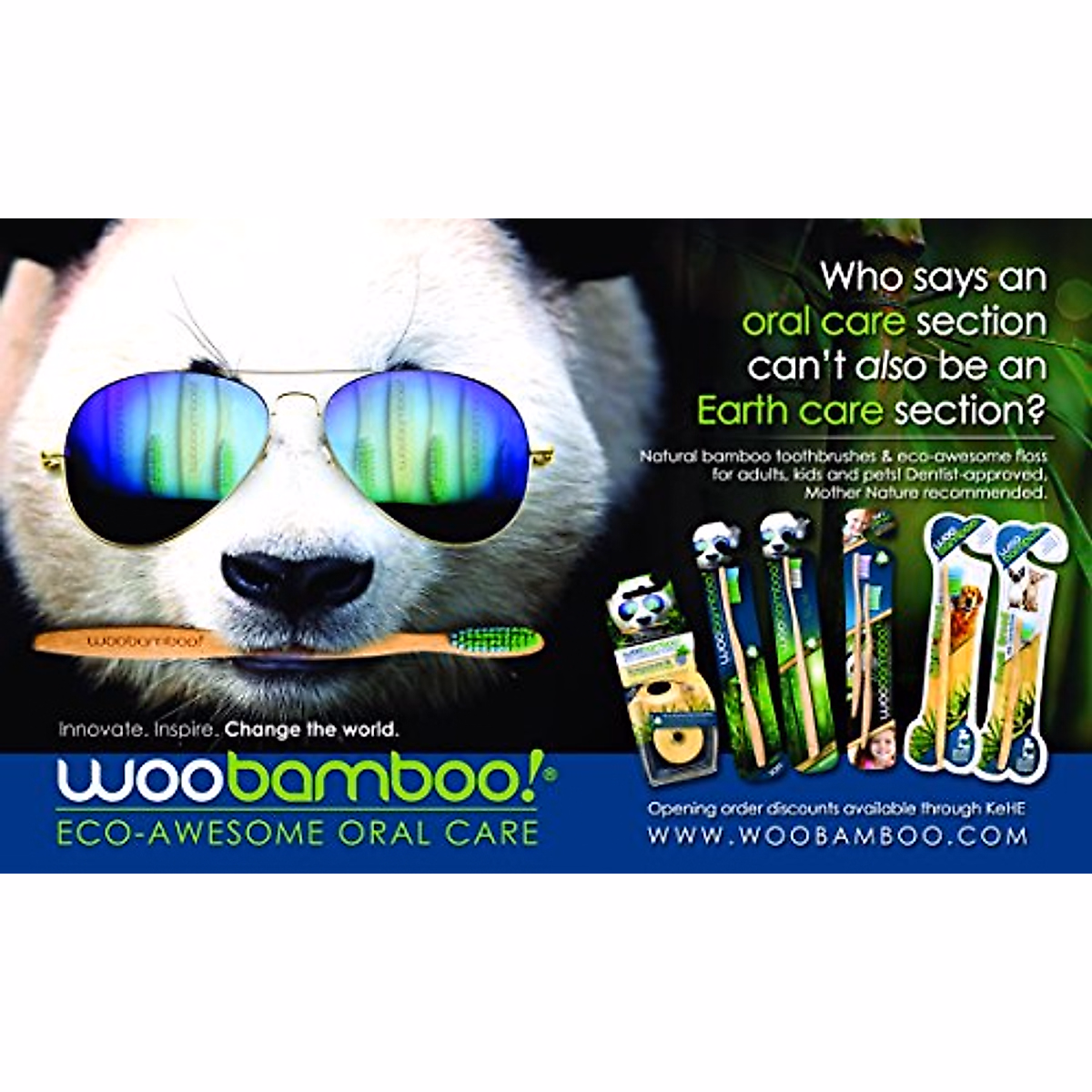 WooBamboo! Vanilla Mint Toothpaste - Naturally Derived, Fluoride Free, Vegan, Gluten Free