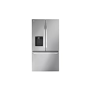 LG LRFXC2606S 25.5 Cu. Ft. Stainless Steel French Door Smart Refrigerator