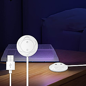 E ECSEM Charger Dock Compatible for Rose Toy Portable Magnetic Replacement Charging Stand Adapter with USB Charging Cable Cord for Rose Massagers,White