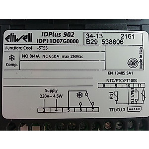 eliwell IDPlus 902 FOR NTC/PTC / PT1000 8A 230Vac