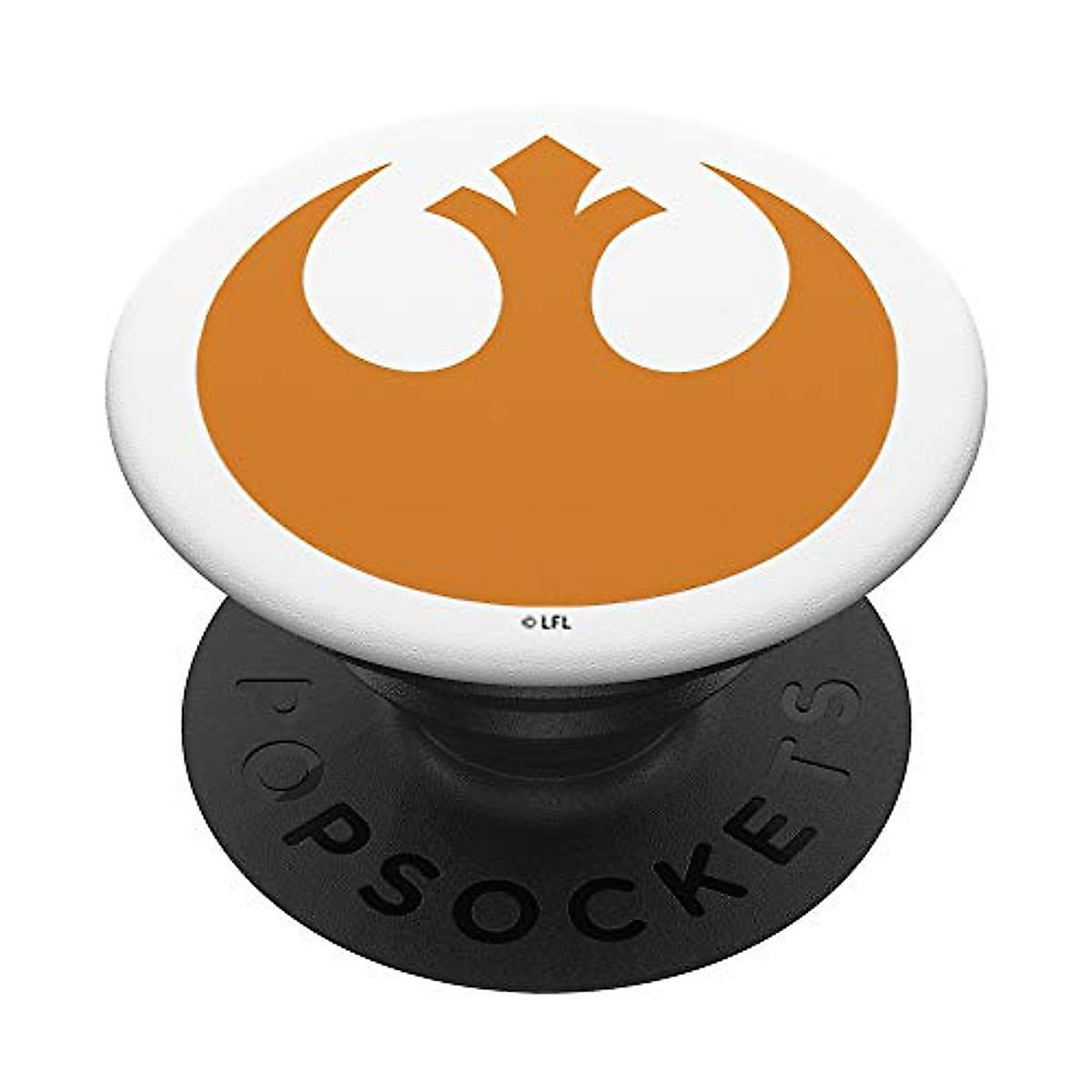 Star Wars Rebel Symbol Orange PopSockets PopGrip: Swappable Grip for Phones & Tablets