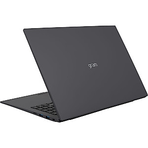 LG gram 16" WQXGA Notebook Computer, Intel Core i5-1340P 1.9GHz, 8GB RAM, 512GB SSD, Windows 11 Pro, Charcoal Gray