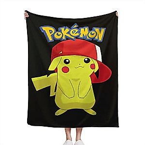 FHNTNH Ultra Soft Throw Blanket Cozy Warm Flannel Blanket All Season Bedding for Sofa Bed Room Decoration Gift 60x50 Inch