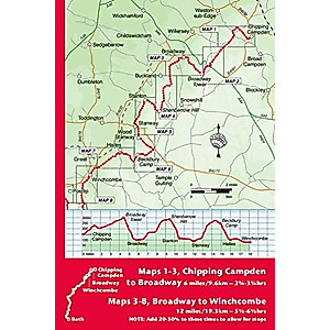 Cotswold Way: Chipping Campden to Bath - Planning, Places to Stay, Places to Eat; Includes 44 Large-scale Walking Maps (British Walking Guides)