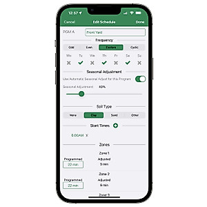 Rain Bird ARC8 App-Based Indoor/Outdoor Smart Irrigation WiFi Timer/Controller, 8-Zone/Station, EPA WaterSense Certified, Compatible with Alexa