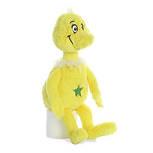 Aurora® Whimsical Dr. Seuss™ Sneetch Stuffed Animal - Magical Storytelling - Literary Inspiration - Yellow 12 Inches