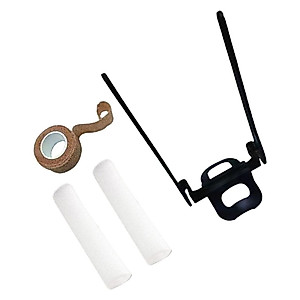 Milisten Dandelion Dog Ear Posting Kit: Dog Ear Stand Up Tool with Tape, Puppy Ear Support Ear Erector Fixed Correction Vertical Dog Ear Standing Holder for Doberman Dogs