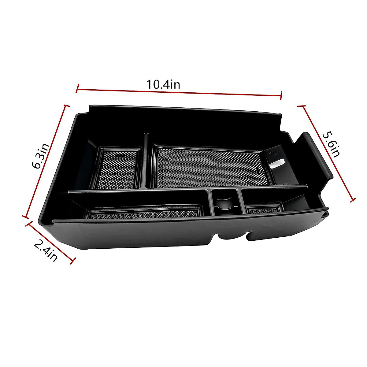 EVTIME Center Console Organizer Interior Storage Box Fits for Ford Escape 2020 2021 2022 2023 2024 and 2021 2022 2023 2024 Bronco Sport Accessories