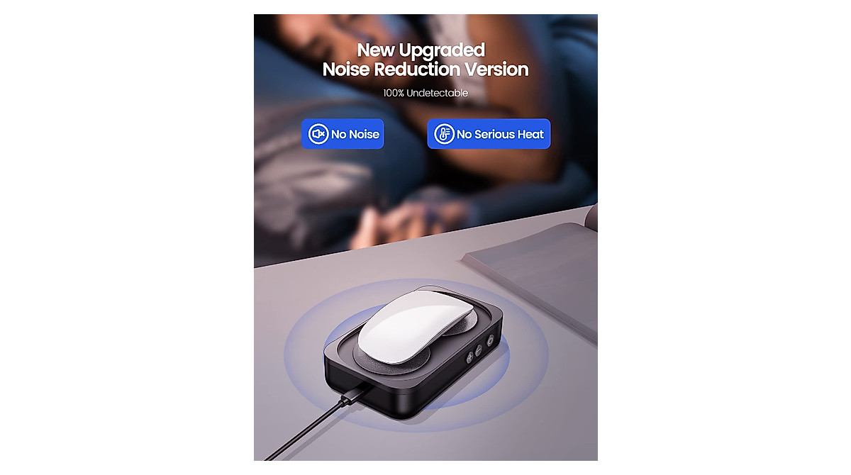 EAXBUX Undetectable Mouse Jiggler,Mouse Mover Jigger Device with LED ...