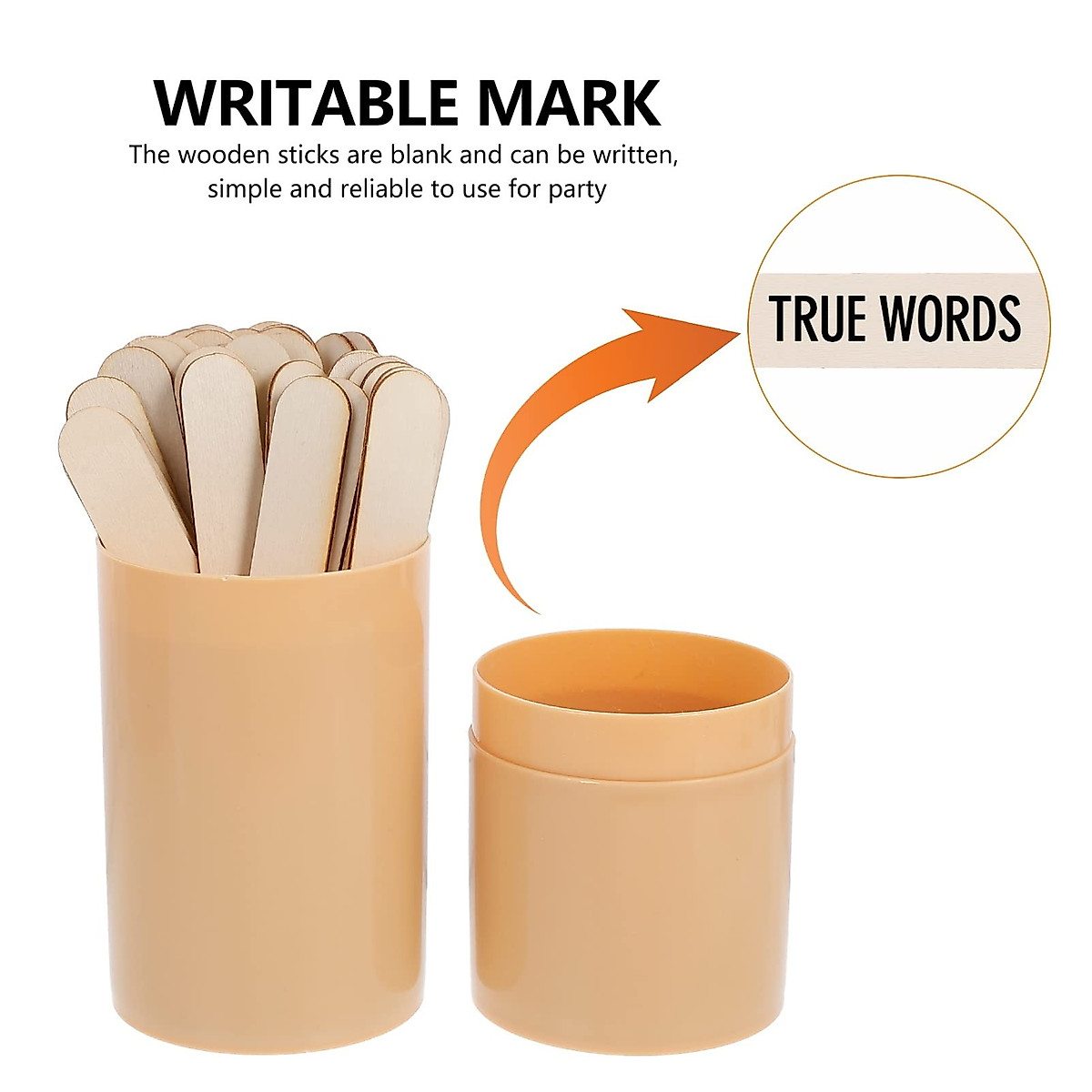 NUOBESTY 1 Set Board Game Bucket Prop Board Game Props Party Board Game Prop Truth-Word Board Game Prop