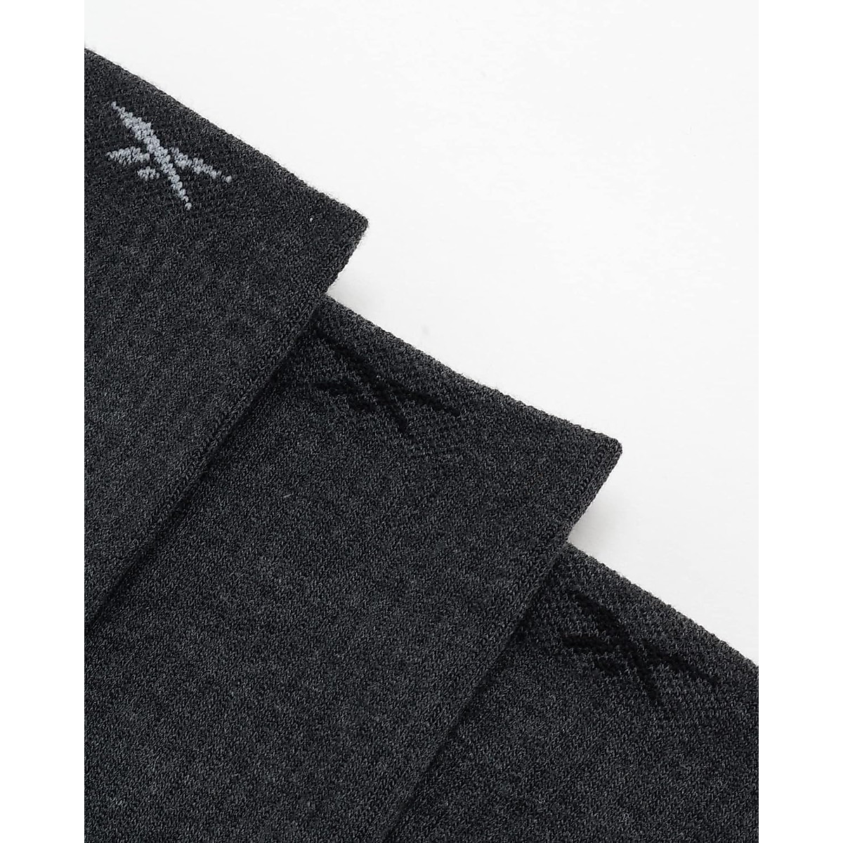 Reebok Men's Crew Socks - 10 Pack Stretch Performance Cushioned Crew Socks - Arch Support Athletic Socks for Men (6-12.5), Size 6-12.5, Classic Grey