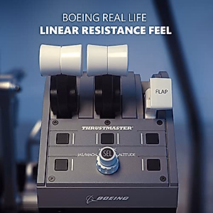 ThrustMaster TCA Yoke Pack Boeing Edition - Officially Licensed by Boeing for Xbox Series X|S/Xbox One/PC