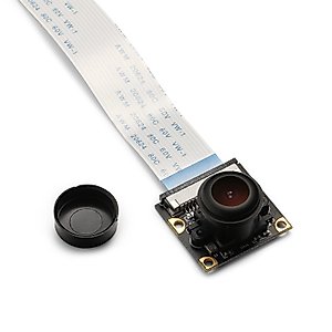 SainSmart Wide Angle Fish-Eye Camera Lenses for Raspberry Pi 3 Model B Pi 2 Model B+ Arduino, RoHS Certified