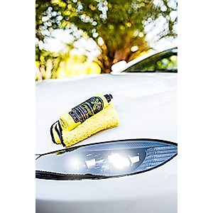 Liquid X Yellow Xtreme Plush Waffle Weave Microfiber Detailing Towel Guaranteed Satisfaction - 16" x 16" (5 Pack)