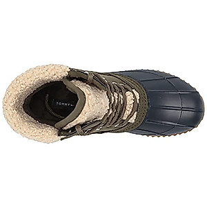 Tommy Hilfiger Women's Rainah Snow Boot, Navy, 8