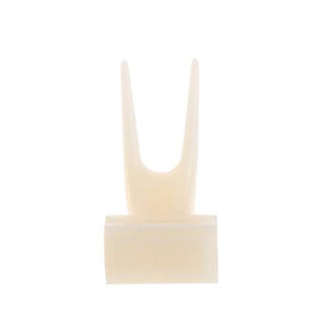 Seaskyer Pet Parrot Fruit Fork, 2Pcs Plastic Parrot Feeding Bird Cage Accessories Birds Food Holder Feeder Device Pin Clip, for Small Animal Feeder (S: 3x1.5cm/1.18x0.59'')