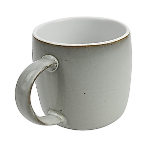 Boston Warehouse 18 Ounce Embossed Stoneware Mug, Spiderweb