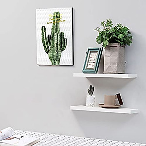 SEMOFO White Floating Shelves for Wall,Set of 3 Floating Shelf Wall Mounted Modern White Wooden Display Wall Shelves for Living Room Bedroom Kitchen Bathroom Kitchen,Length 16.5''