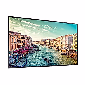 Samsung Business QM55R 55 inch 4K UHD 3840x2160 24/7 Commercial Signage LED Display for Business, HDMI, Wi-Fi, and 3-Year WRNTY, 500 nit (LH55QMREBGCXZA), Black
