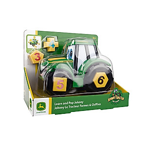 JOHN DEERE Tomy Learn N Pop Johnny Vehicle Toy