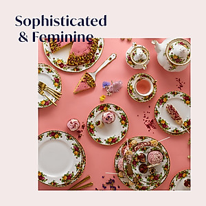 Royal Albert Old Country Roses Montrose Mug, 1 Count (Pack of 1), Multi