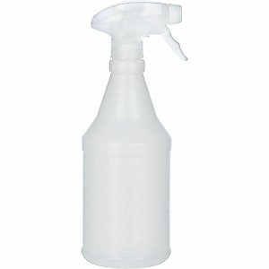 SKILCRAFT 8125-01-577-0210 Recyclable Plastic Trigger Spray Bottle, 24 fl oz Capacity, 7-7/8" Height, Opaque (Pack of 3)