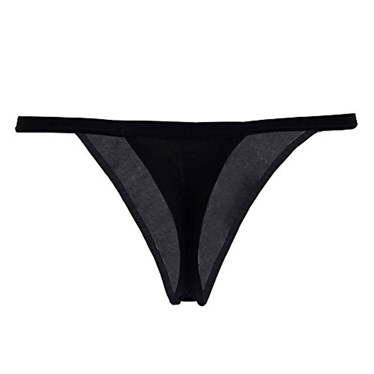 YOYI FASHION Women Cotton Low Rise Soft Breathable T-Back G-String Thong Panties 6 Packs US Size M/L