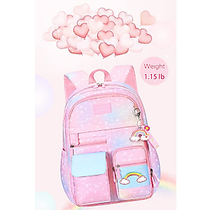 Aeafvot Cute Backpack Travel Backpacks Bookbag for Women & Men Boys Girls School College Students Backpack Durable Water Resistant Blue Large